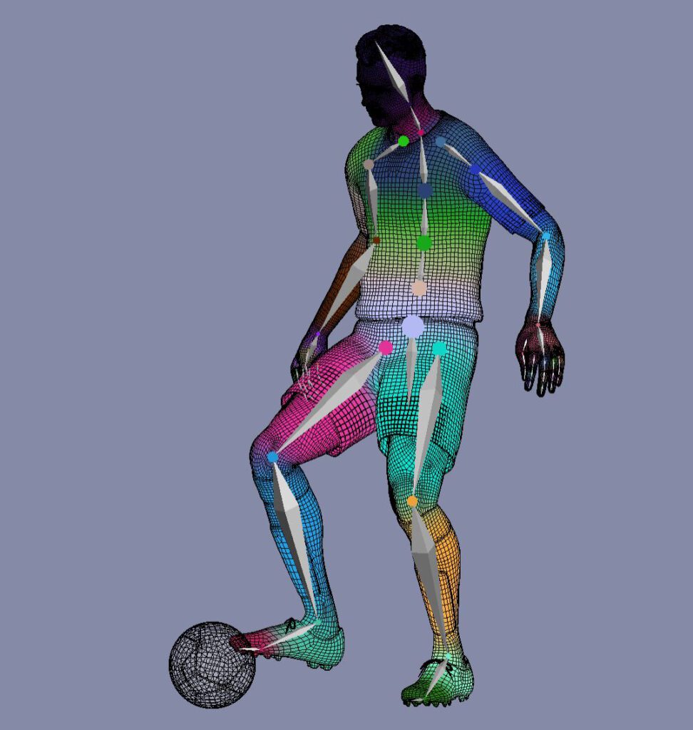 3D Rigged Cristiano Ronaldo Manchester United 3D Model | 3DPassion