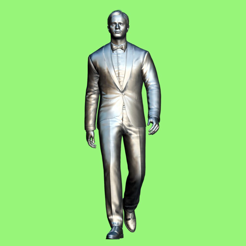 3D Rigged Man in suit – 3DPassion.NET