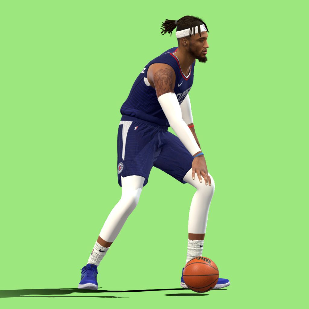 3D Rigged Robert Covington Los Angeles Clippers – 3DPassion.NET