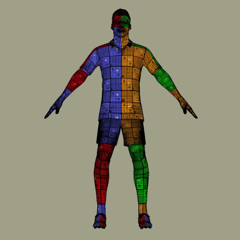 T-Pose Rigged Luis Suarez Miami – 3DPassion.NET