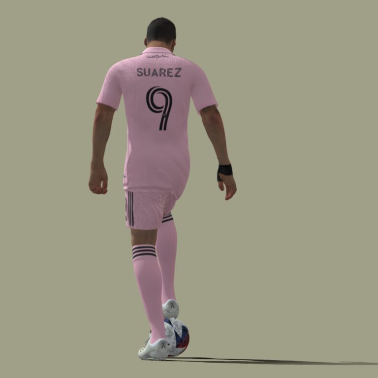 3D Luis Suarez Miami animation - 3DPassion.NET