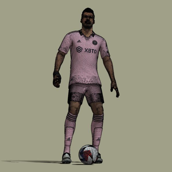 3D Luis Suarez Miami animation - 3DPassion.NET