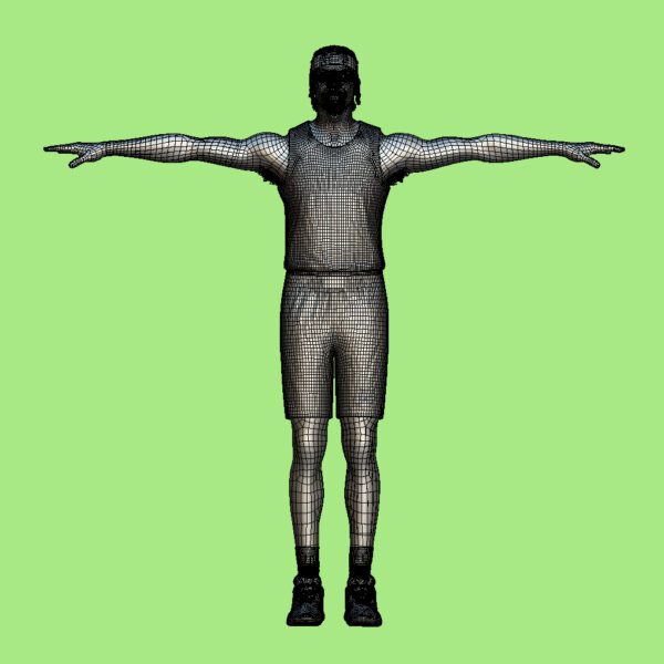 T-Pose Shai Gilgeous-Alexander Oklahoma City Thunder - 3DPassion.NET