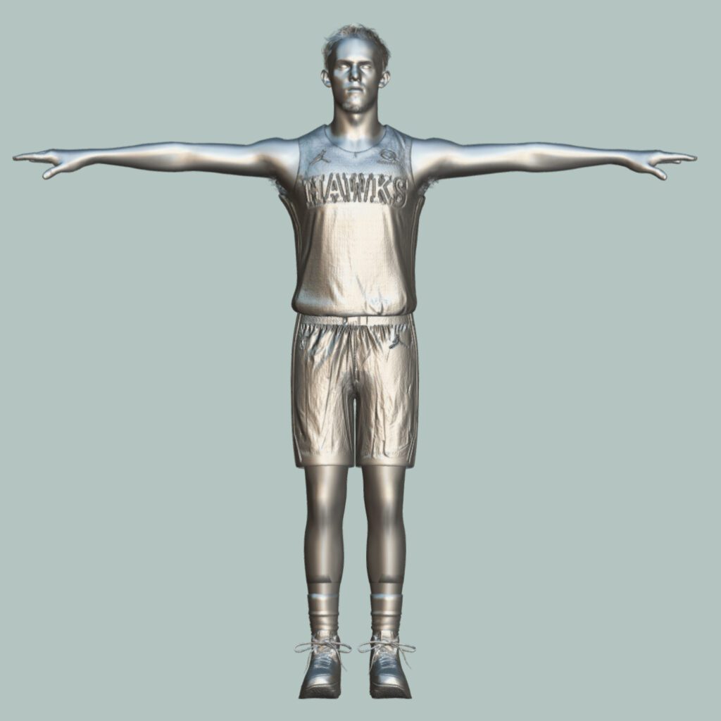 T-Pose Trae Young Atlanta Hawks NBA - 3DPassion.NET
