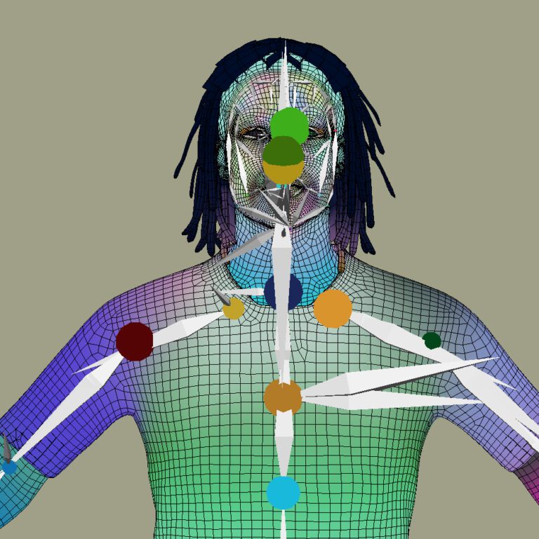 T-Pose body + face rigged Renato Sanches AS Roma 23-24 – 3DPassion.NET