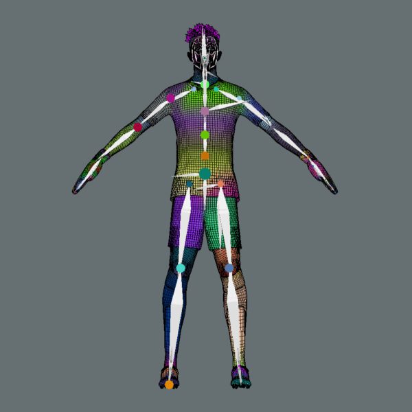 T-Pose body + face rigged Anatoliy Trubin Benfica 23-24 - 3DPassion.NET