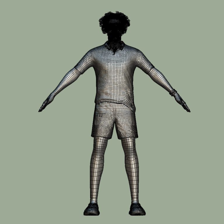 A-Pose rigged IShowSpeed youtuber - 3DPassion.NET