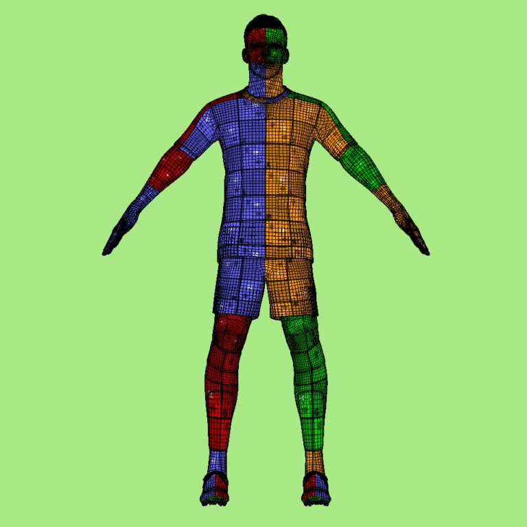 T-Pose Rigged Dani Olmo Spain Euro 2024 – 3DPassion.NET