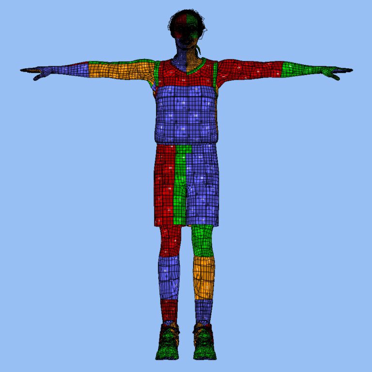 T-Pose Rigged Brittney Griner WNBA - 3DPassion.NET
