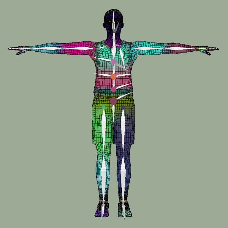 T-Pose Rigged Jackie Young WNBA - 3DPassion.NET