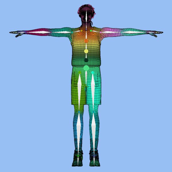 T-Pose Rigged Brittney Griner WNBA - 3DPassion.NET