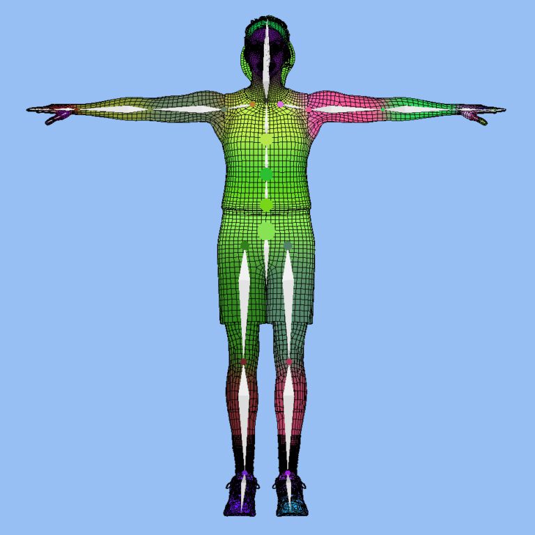 T-Pose Rigged Candace Parker WNBA – 3DPassion.NET