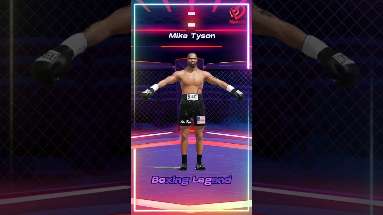 Mike Tyson 3d animation – 3DPassion.NET