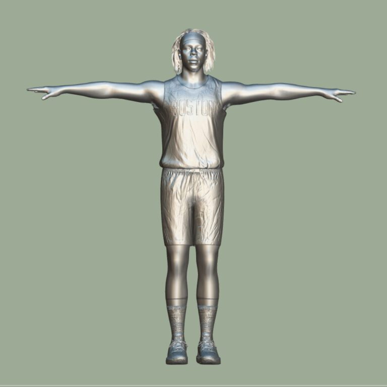 T-Pose Rigged Jrue Holiday Boston Celtics - 3DPassion.NET