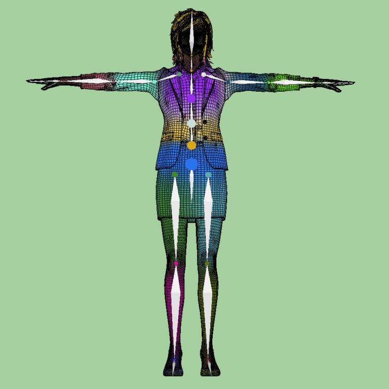 T-Pose Rigged Business woman - 3DPassion.NET