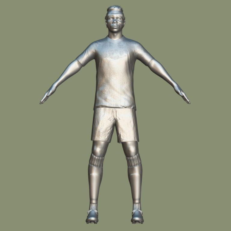 T-Pose Rigged Osimhen Galatasaray - 3DPassion.NET